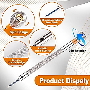 39 Pieces Of Watch Screwdriver Set - Jewelers Screwdriver Set - With 26 Extra Pieces Of Screwdriver Bits - Ideal Tools For Watchmakers, Eyeglass, Electronics, Jewelry, Watches, Eyeglasses, Sunglasses