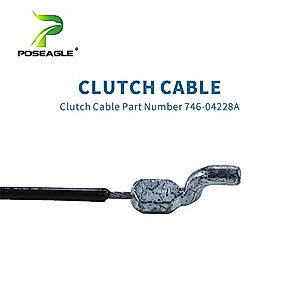POSEAGLE 746-04228A Speed Selector Cable Compatible with MTD 746-04228A, Part Number MTD 746 04228A, MTD 746-04228, 746 04228
