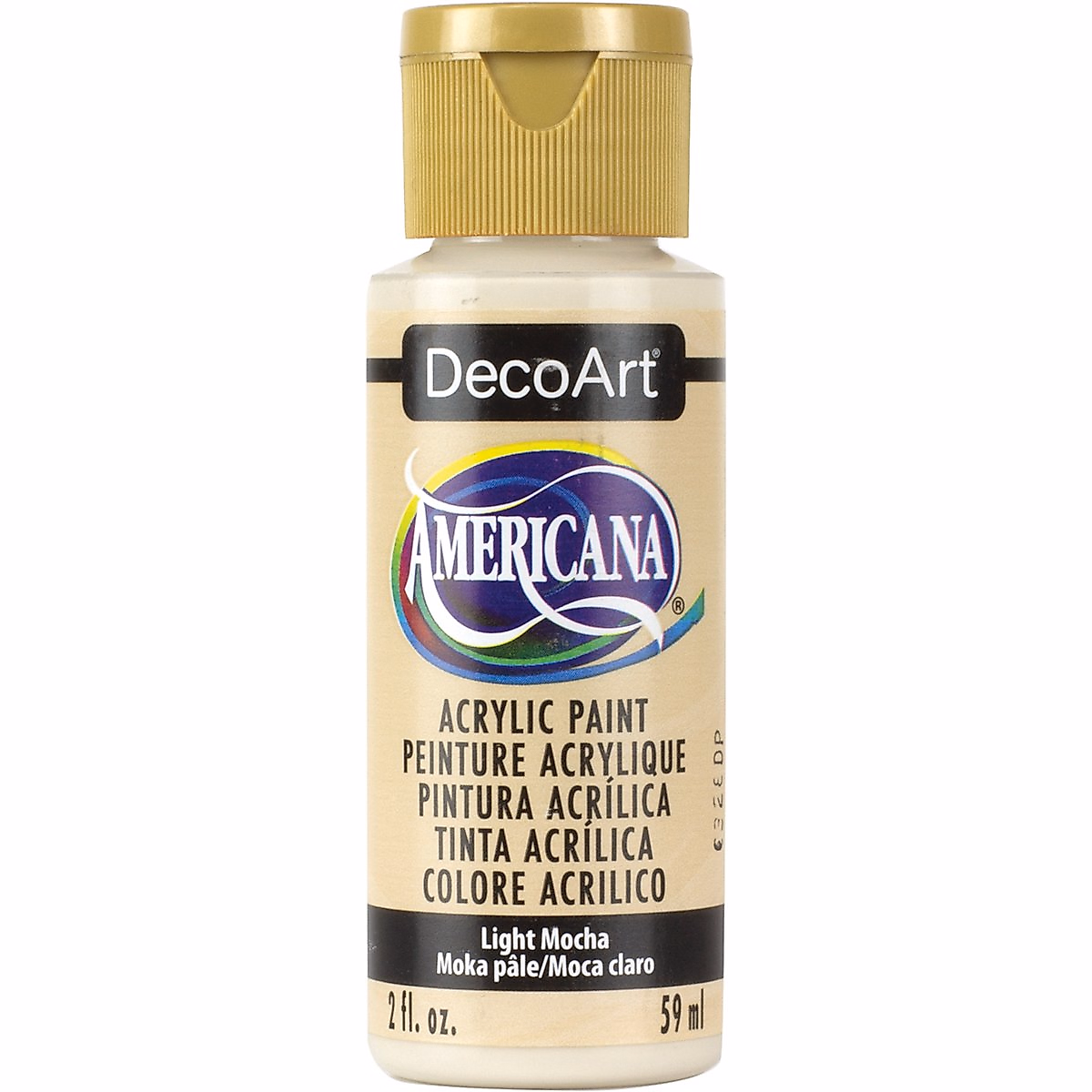 DecoArt Americana Acrylic Paint, Light Mocha
