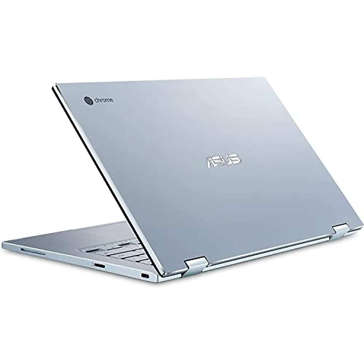 ASUS Chromebook Flip C433 14" IPS FHD 2-in-1 Touchscreen (Intel Core M3-8100Y, 8GB RAM, 128GB Storage (64GB eMMC + 64GB SD Card), Stylus) Home & Student Laptop, Lightweight, Chrome OS