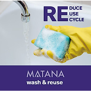 MATANA 6 Large Clear Plastic Serving Tray - 13" x 9" Inch Rectangle Disposable Serving Platters, Party Dish Food Trays for Parties, BPA-Free, Reusable