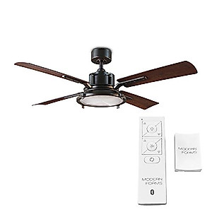 Modern Forms Fans FR-W1818-56L-OB/DW Restoration 56``Ceiling Fan from Nautilus collection in Bronze/Dark finish,