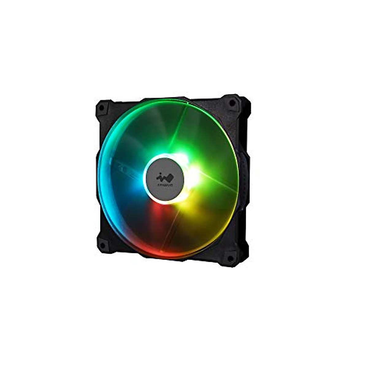 InWin Jupiter AJ140 Addressable RGB Triple Fan Kit 140mm High Performance Cooling Computer Case Fan Cooling with Control (AJ140-3PK)