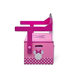 Delta Children Kids Convertible Activity Bench - Greenguard Gold Certified, Disney Minnie Mouse