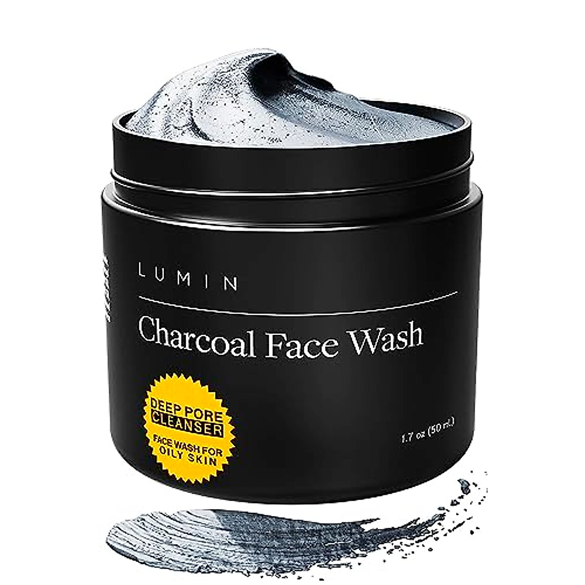 Lumin Charcoal Face Wash Men, Charcoal Cleanser, Mens Charcoal Face Wash, Men Face Wash Charcoal, Men's Facewash, Face Cleanser Charcoal, Charcol Face Wash, Charcoal Facewash 1.7oz