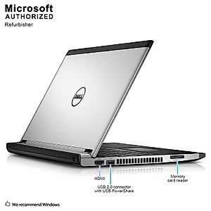 Dell Latitude 3330 13.3 Inch Business Laptop, Intel Core i3 2375M 1.5GHz, 8G DDR3L, 500G, WiFi, VGA, HDMI, Windows 10 64 Bit Multi-Language Supports English/French/Spanish(Renewed)
