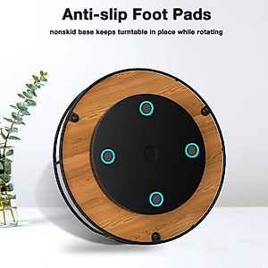 9" & 11" Lazy Susan Organizer - Carbonized Black