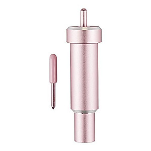 Cricut Bonded-Fabric Replacement Blade, German Carbide Cutting Blade, Cut Intricate Designs in Bonded Fabric, For Personalized Crafts, Compatible with Cricut Maker and Explore Machines Pink