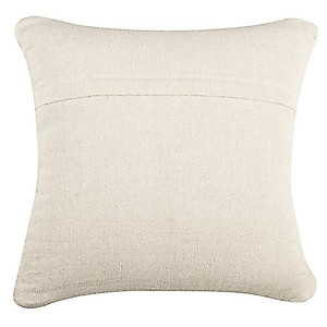 Safavieh Collection Diamond Loop 20" Throw Pillow, Natural