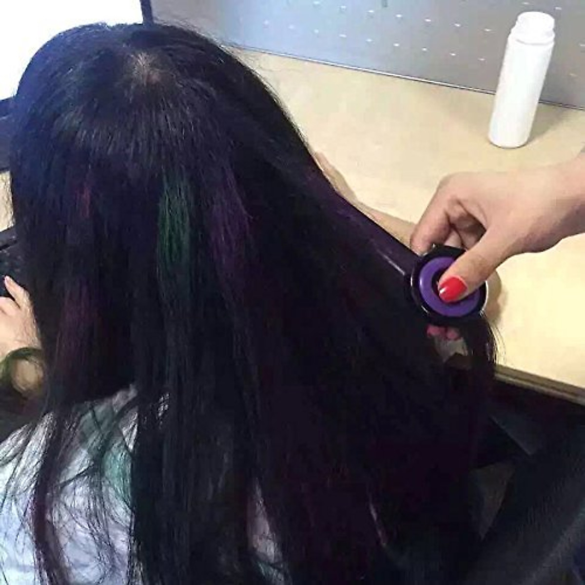 Aoert 6 Colors Temporary Hair Chalk Set - Chalk Your Hair | Dye Hair Color without Glove (6 color)