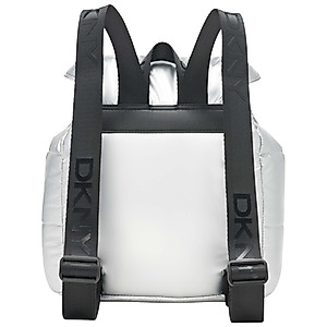 DKNY Avia Backpack, Silver/Black