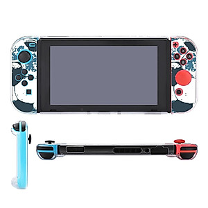 Soccer Ball Art Style Protective Case Cover for Nintendo Switch Shock-Absorption Anti-Scratch Design