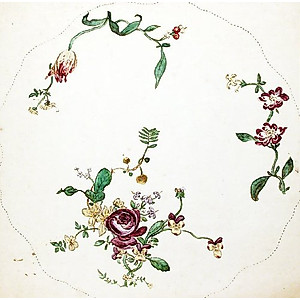 An original design for a porcelain plate