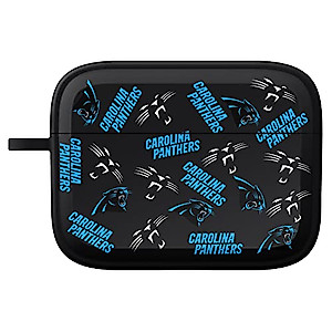 GAME TIME Carolina Panthers HDX Case Cover Compatible with Apple AirPods Pro 1 & 2 (Select)