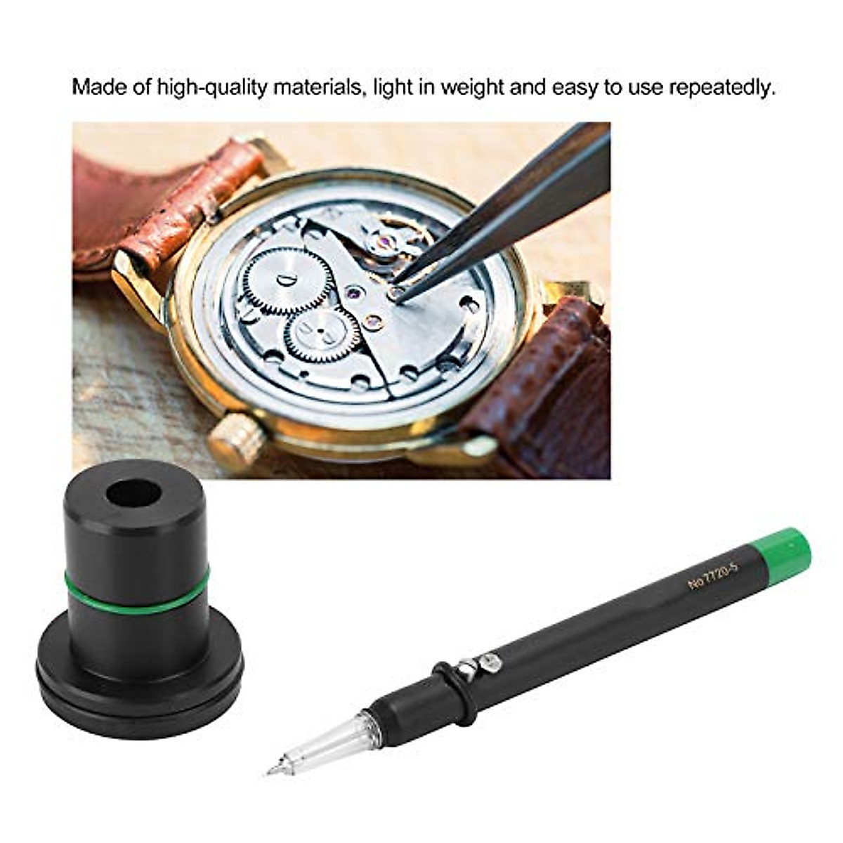 Automatic Oiler Pen, Light in Weight Watch Lubricant Oiler Watch Maintenance Tool Watch Repair Tool(7720-5)