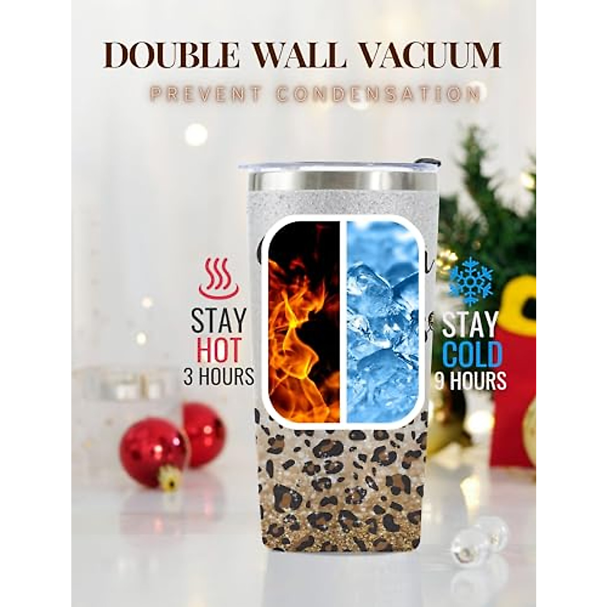 Onebttl Yaya Gifts from Granddaughter, Grandson, Insulated Stainless Steel Wine Tumbler with Lid and Straw, for Grandma on Mother's Day, Birthday, Christmas, Best Yaya Ever, Glitter Silver, 20 oz