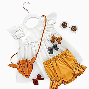 COZYMOOD Velvet Baby Hangers for Closet 50 Pack, Non-Slip Baby Clothes Hangers with 6 Pcs Cute Closet Dividers, Ultra-Thin Small Hangers for Kids Clothes Space Saving Infant & Toddler Hangers, White