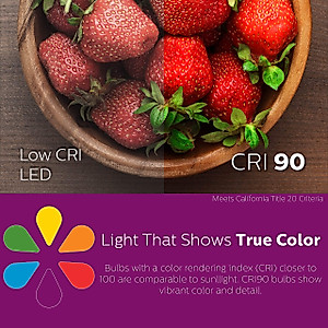 Philips LED Flicker-Free Frosted Dimmable BR30 Light Bulb - EyeComfort Technology - 650 Lumen - Daylight (5000K) – 7.5W=65W - E26 Base - Ultra Definition (Old Version) - Indoor – 6-Pack