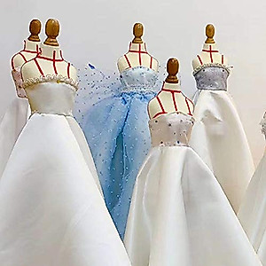 Tailors Dummy Mannequins 1:2 Scale Small Dressmakers Dummy Famale, Tailor Manikins Doll Dress Form Display, Dollhouse Accessories Decoration Dressform Mannequin