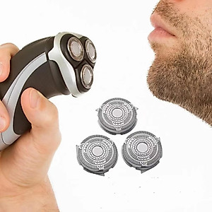 Replacement Shaving Razor Blade Head Compatible for Electronic Shaver Series with Free Clean Brush (HQ9)