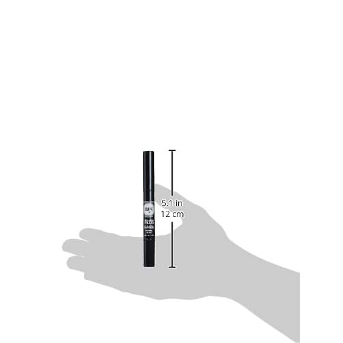 SoftSheen-Carson Magic Grooming Beard Filler Pencil Brush for Men, Waterproof, Fill in Patchy Beard & Cover Greys, Natural Black Shade, Black, 0.05 Fl Oz