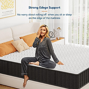 pengucool 10 Inch Mattress Twin, Memory Foam Mattress in a Box, Cooling Charcoal Medium Firm Mattresses for Back Pain Relief, CertiPUR-US, Fiberglass Free & Support Comfort