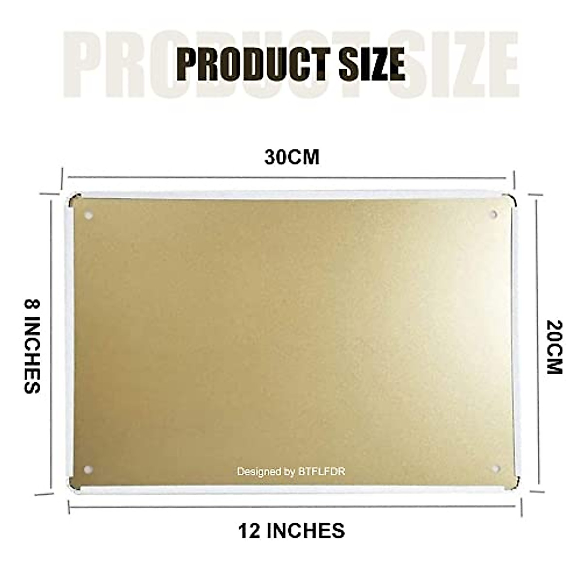 8 x 12 Tin Sign You Can't Buy Happiness But You Can Buy Alcohol Metal Sign for Retro Room Decor and Garage Accessories