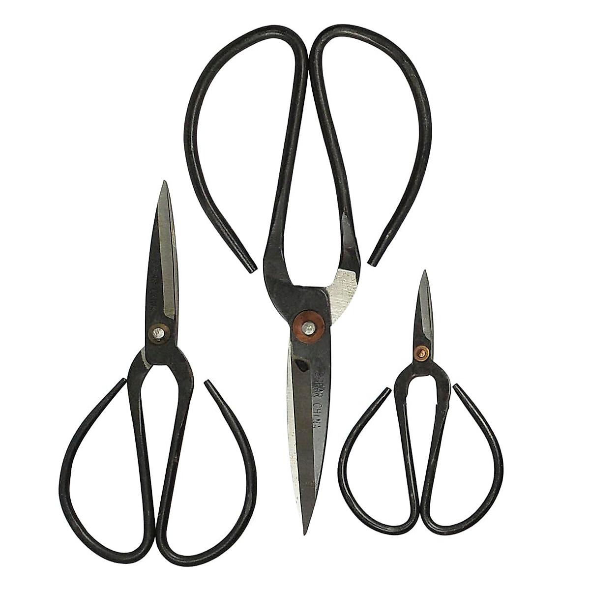 SE 3-Piece Chinese Scissors Set (8", 6", and 4") - SC616