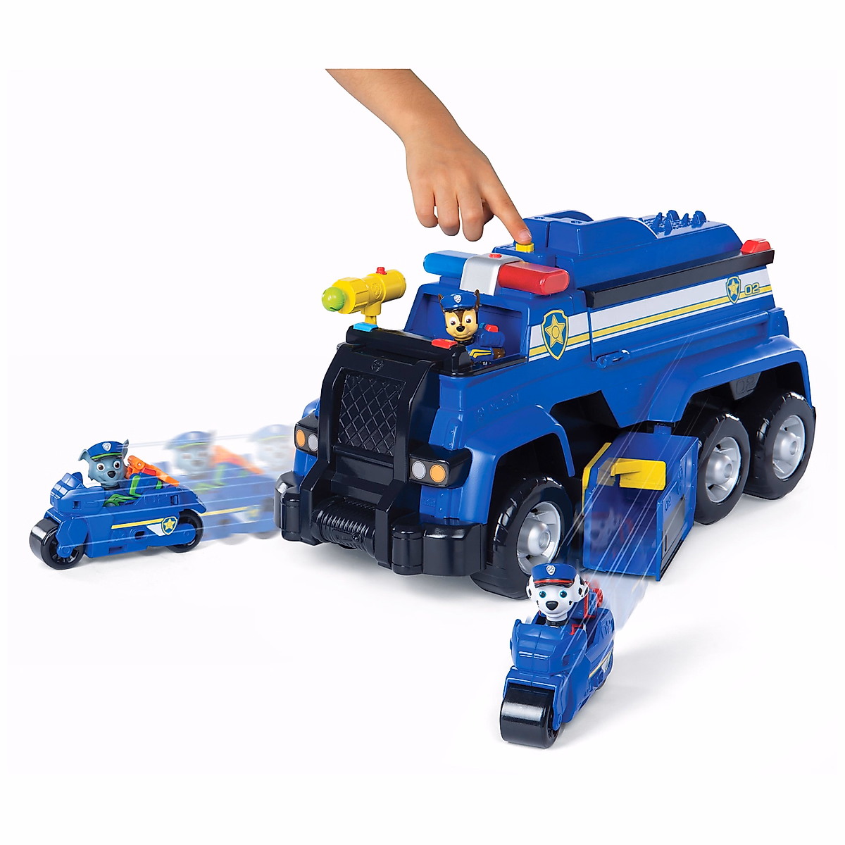 Paw Patrol, Chase’s 5-in-1 Ultimate Cruiser with Lights and Sounds, for Kids Aged 3 and up