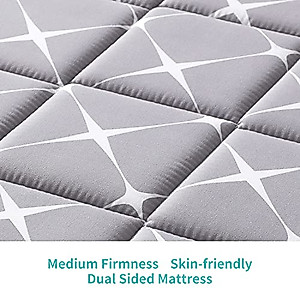 Crib and Toddler Mattress - 52" x 27.6" x 5" - Premium Foam - Firm - Dual Sided Standard Size Baby Mattresses for Crib and Toddler Bed - Baby Crib Mattress - Toddler Mattress for Toddler Bed