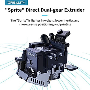 Official Creality 3D Printer Ender 3 S1 with CR Touch Auto Leveling, Sprite Extruder, High Precision Z-axis, Removable PC Build Plate, FDM 3D Printer for Beginners Professional 8.66"x 8.66" x 10.63"