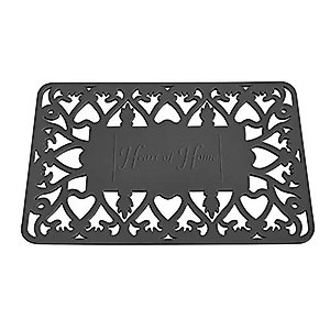 Silicone Trivet Hot Pad 9"x13" (Black)