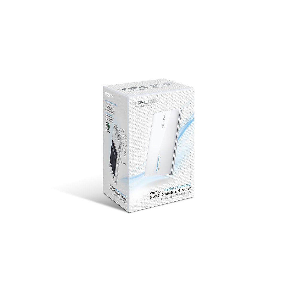 TP-Link N150 Wireless 3G/4G Portable Router with AP/WISP/Router Mode, Compatible with Select AT&T/Verizon/Sprint/T-Mobile USB Modems (TL-MR3040)