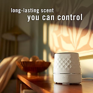 Febreze PLUG Scent Booster Starter Kit, Oil Diffuser, Air Freshener Plug In, Continuous Scent Device + 2 Downy Calm Refills