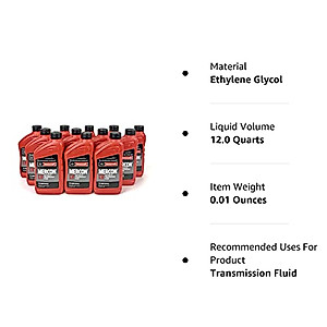 Motorcraft MERCON LV Automatic Transmission Fluid (ATF) **12 Quart Case**