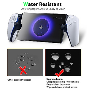 Ltezixal [2packs Screen Protector For Sony Playstation PS5 Portal 8 inch, Anti-Scratch, 9H Hardness,Touch Sensitive,Bubble Free Screen Protector for Sony Playstation PS5 Portal Handheld Game.