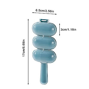 5 Pcs Sticky Rice Mold | Sushi Maker Rice Baller Shakers,3-Cavity Onigiri Mold Shake Molds DIY Sushi Tool for Children Home Kitchen to Make Meatballs & Rice Balls
