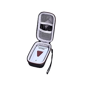 LTGEM Hard Case for Andis 17220/17200 / 17150/17155 / 17160 Pro Foil Lithium Titanium Foil Shaver - Travel Protective Carrying Storage Bag