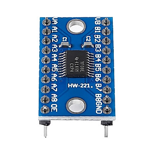 DIANN 6pcs TXS0108E Logic Level Module 8 Channel Bi-Directional High-Speed Full Duplex Shifter 3.3V 5V Module with Cable