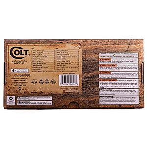 Umarex Colt Peacemaker Revolver Single Action Army Six-Shooter .177 Caliber Air Pistol, Pellet Gun, Black