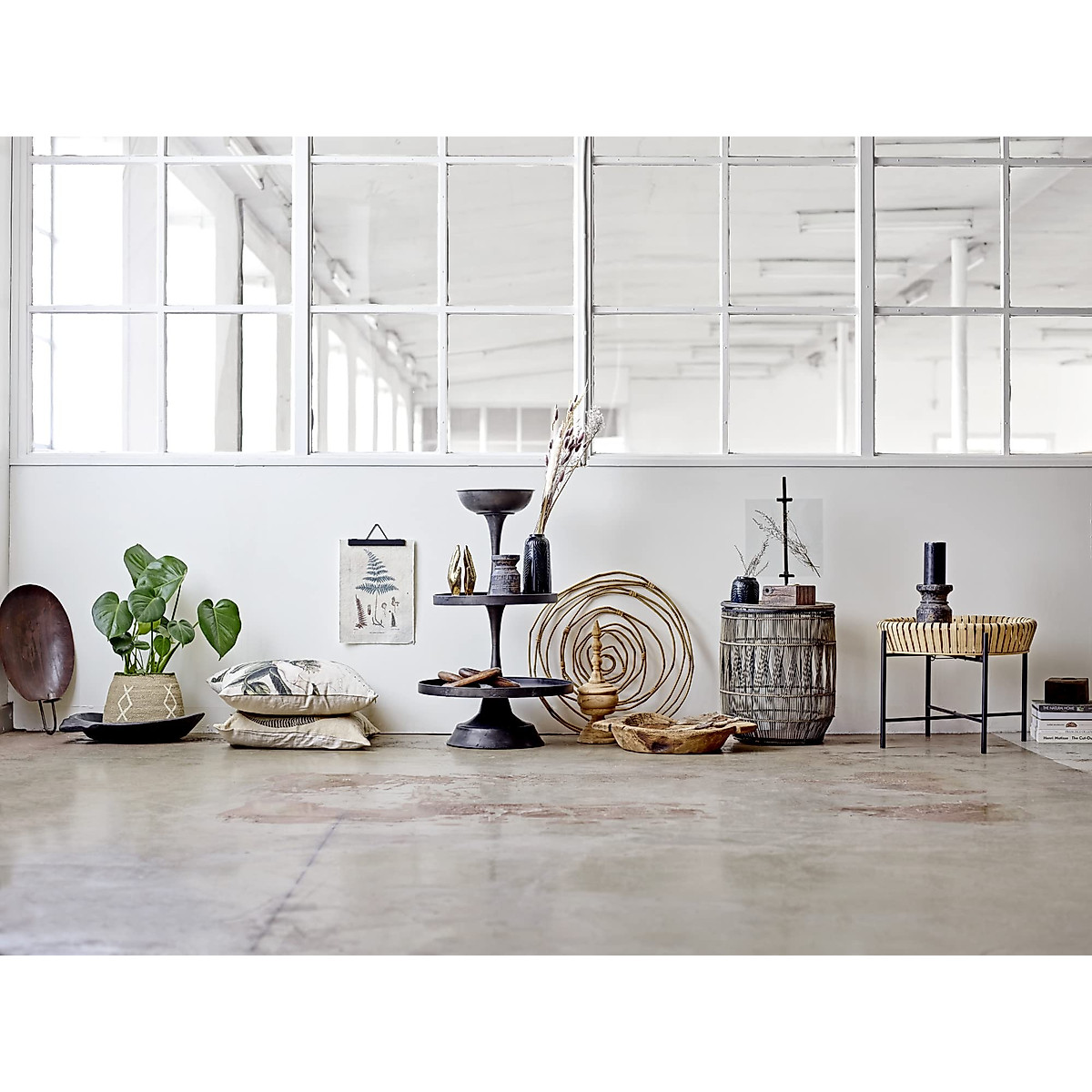 Creative Co-Op Reclaimed Wood 3 Links Chain, Natural