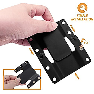 Zhitaoxun 10 Pack Universal Sectional Sofa Interlocking,Sectional Sofa Connector Bracket (5 Set)