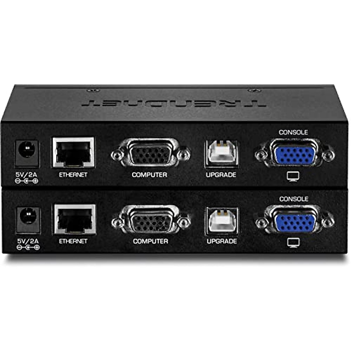 TRENDnet KVM Extension Kit, Extend Keyboard/Video/Mouse Controls, up to 100 Meters (328 ft.), Hot-Keys, Transmitter, Receiver, PS/2, VGA, TK-EX4