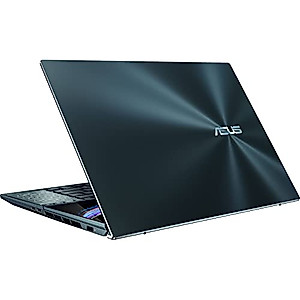 ASUS Zenbook Pro Duo 15 OLED Home & Business Laptop (Intel i9-12900H 14-Core, 32GB LPDDR5 4800MHz RAM, 1TB SSD, GeForce RTX 3060, 15.6" 60Hz Touch 4K Ultra HD (3840x2160), Win 11 Pro) (Renewed)