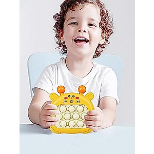 Shakven Push Bubble Sensory Pop Fidget Toy | Premium Quick Push Bubble Handheld Game Console,Decom Pression Sensory Toy Fidgets Handheld Games Consoles for Kids & Adults