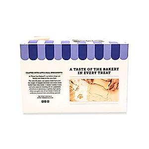 Three Dog Bakery Lick'n Crunch Sandwich Cookies Premium Dog Treats with No Artificial Flavors, Carob/Peanut Butter, Golden/Vanilla, and Golden/Peanut Butter, 39 Ounces (Pack of 1)