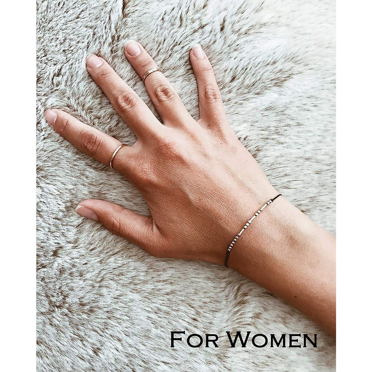 Fuck Cancer Morse Code Bracelet Stainless Steel Unique Cancer Patient Survivor Cheer Up Uplifting Inspirational Encouragement Gift ID Bracelet for Women Men Mother Wife Grandma