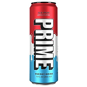 Prime Hydration Drink Energy Cans 6 Flavor Variety Sampler Pack! - 200mg Caffeine, Zero Sugar, 300mg Electrolytes, Vegan - (12 Fl Oz Cans)