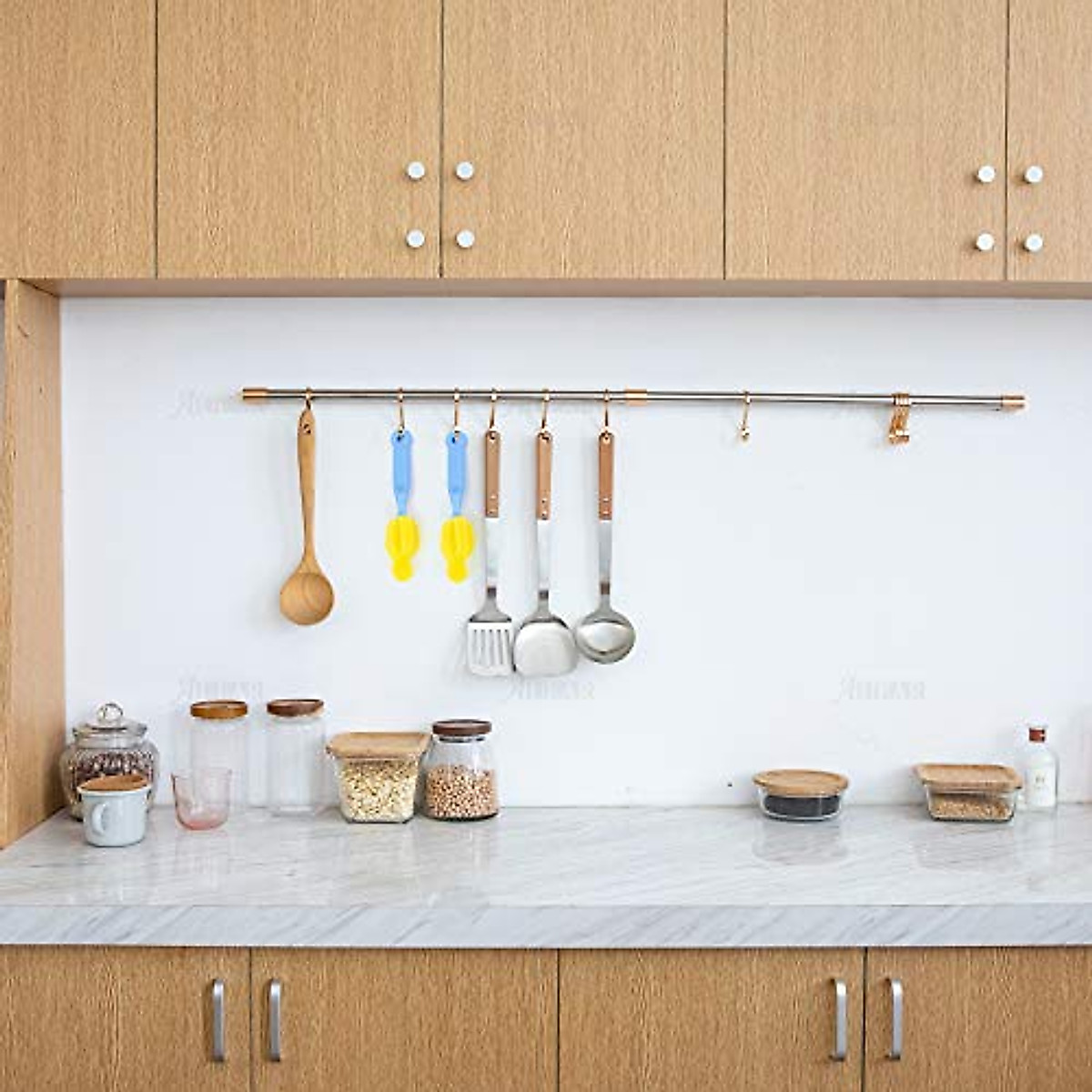 AUEAR, Milk Bottle Nipple Brushes Pacifier Sponge Cleaning Small Brush Cleaner Set for Bottles and Accessories (8 Pcs)