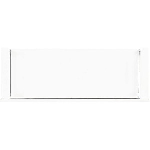 Pemberly Row Entryway Storage Bench in White with Flip-top Lid
